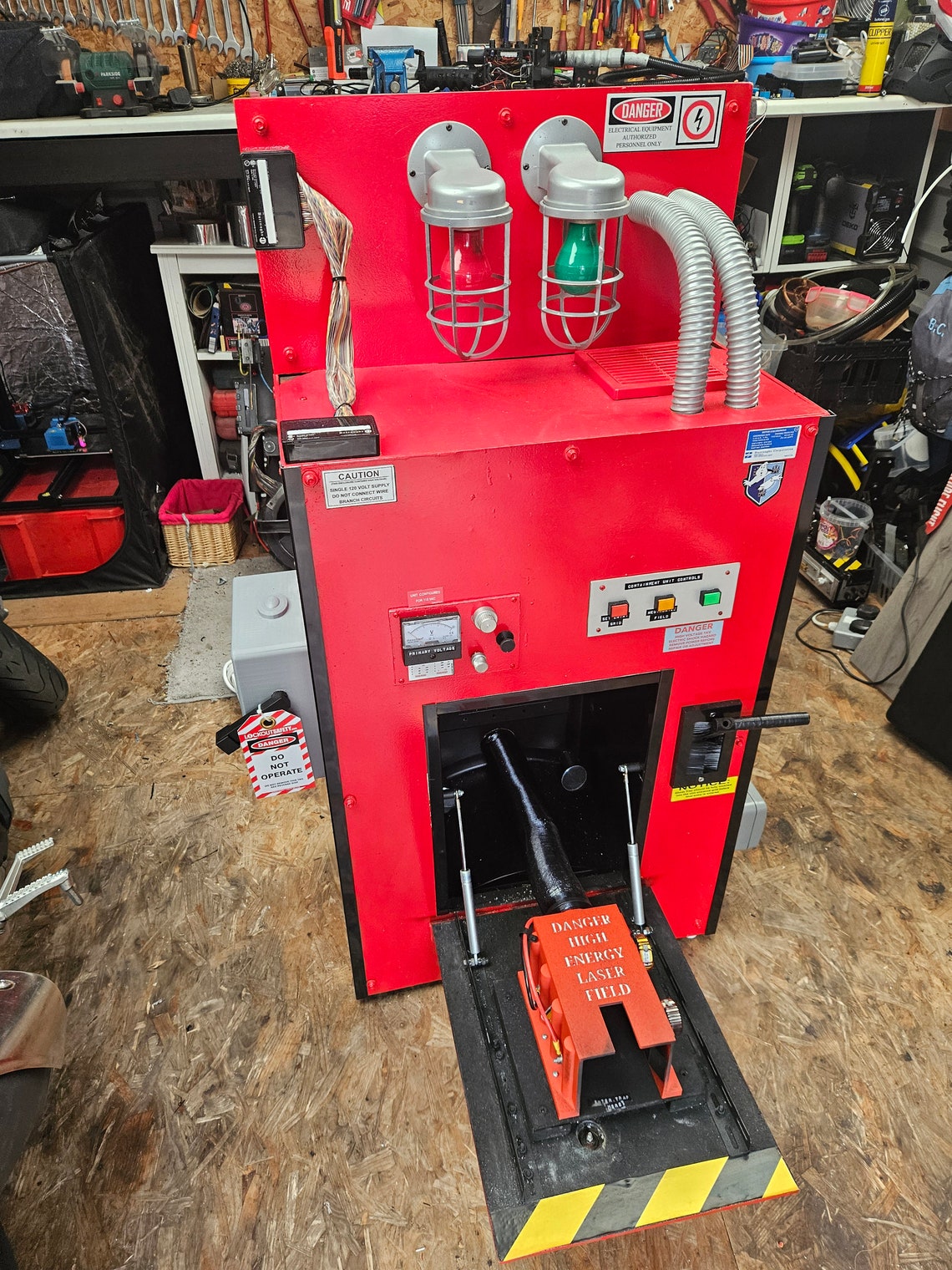 Ghostbusters Ecto Containment Unit, DIY, Arduino Code, Schematics, 3d ...