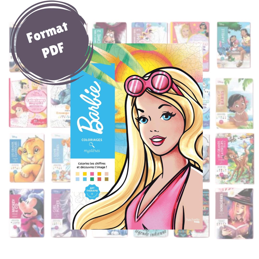 Printable Mystery Coloring Book – 100 Pages PDF Book – Zen Activity for ...