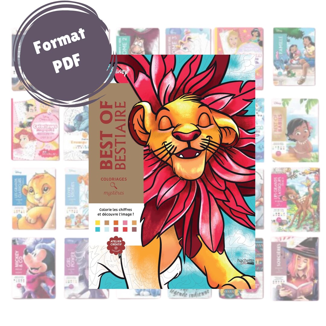 Printable Mystery Coloring Book – 100 Pages PDF Book – Zen Activity for ...