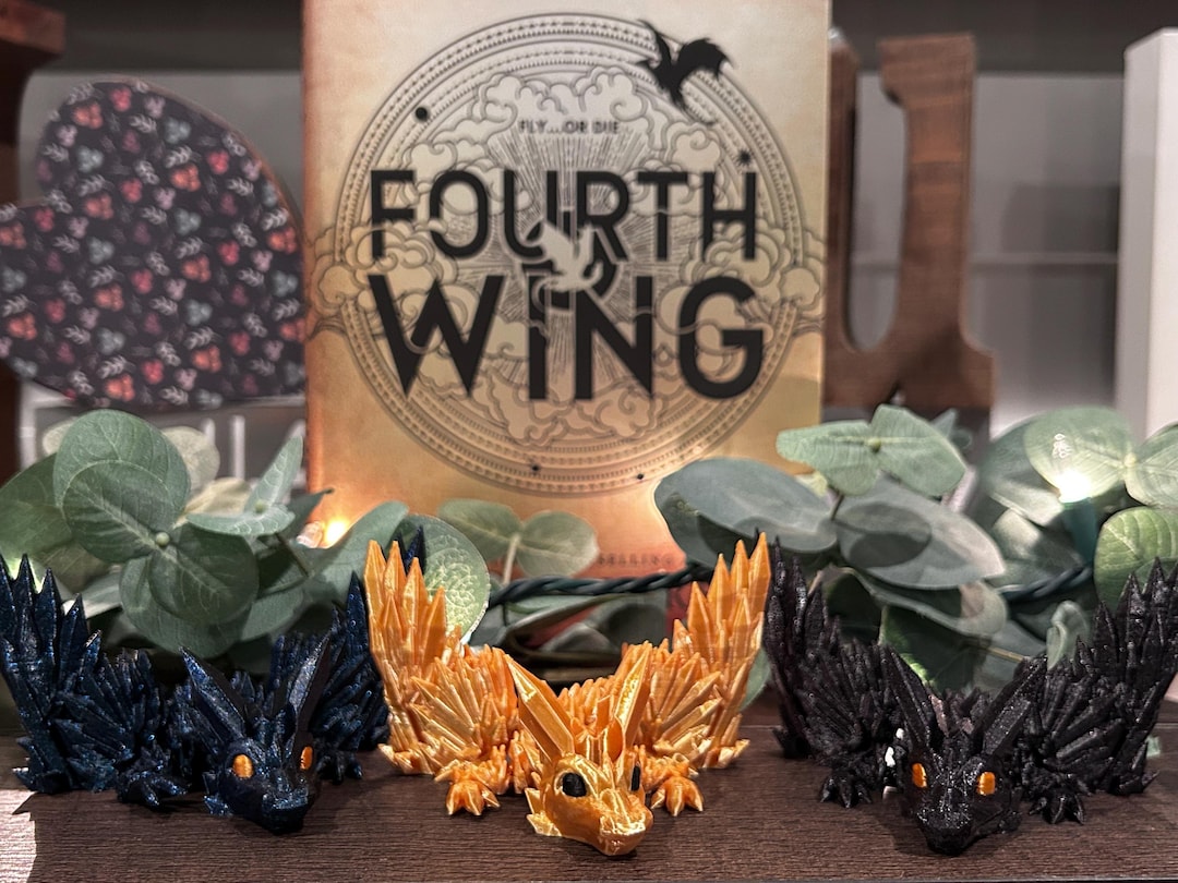 NEW!!! Fourth Wing Stanley Crystal Winged Tadling Stanley Topper - Etsy