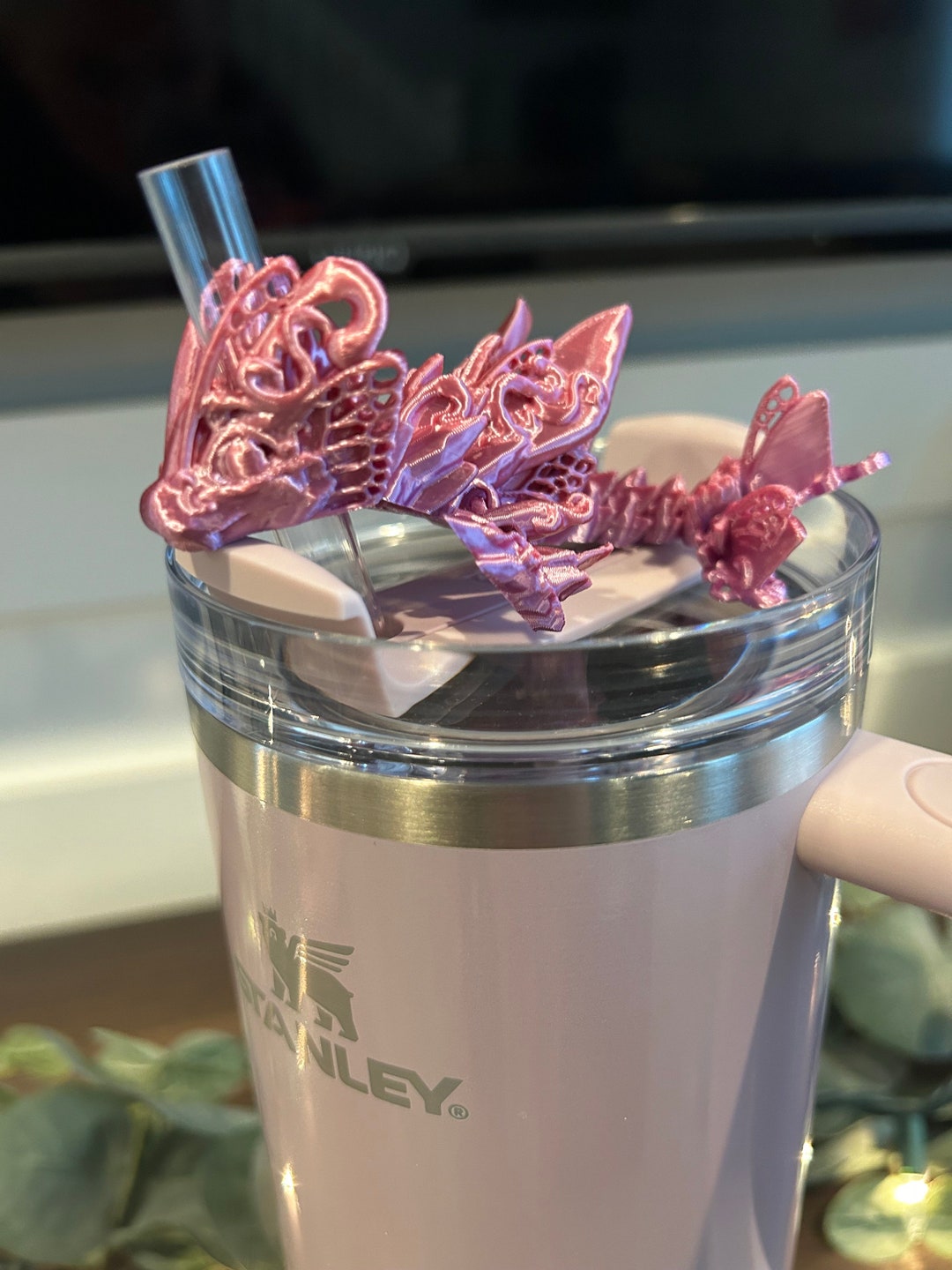 Butterfly Tadling Stanley Straw Topper - Etsy