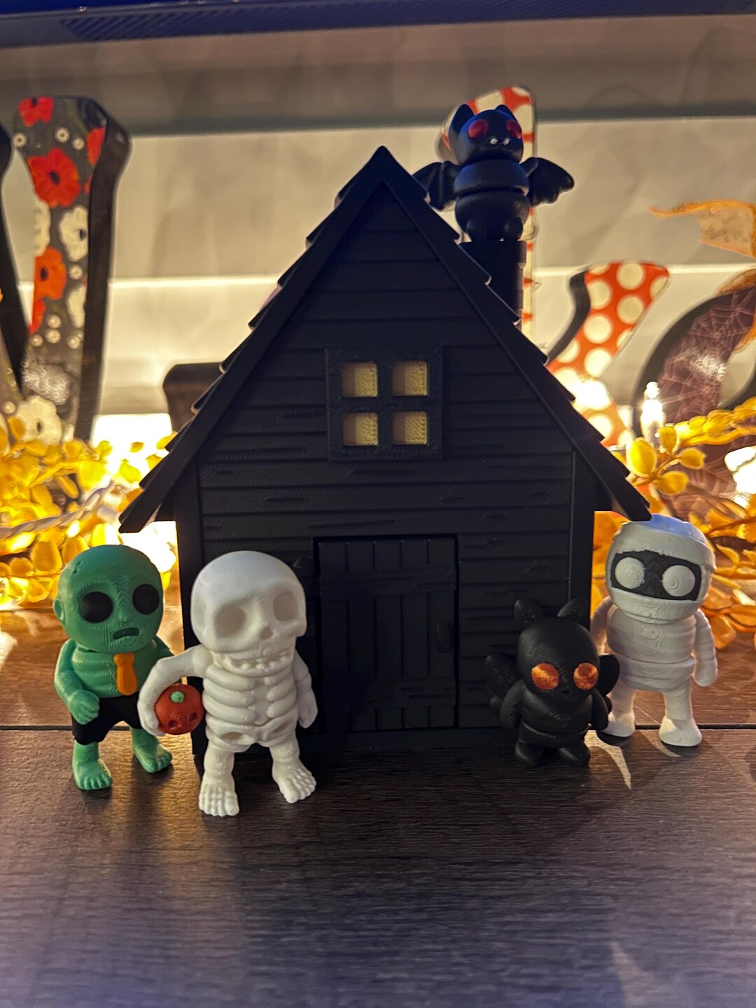 Haunted House and Monsters - Etsy