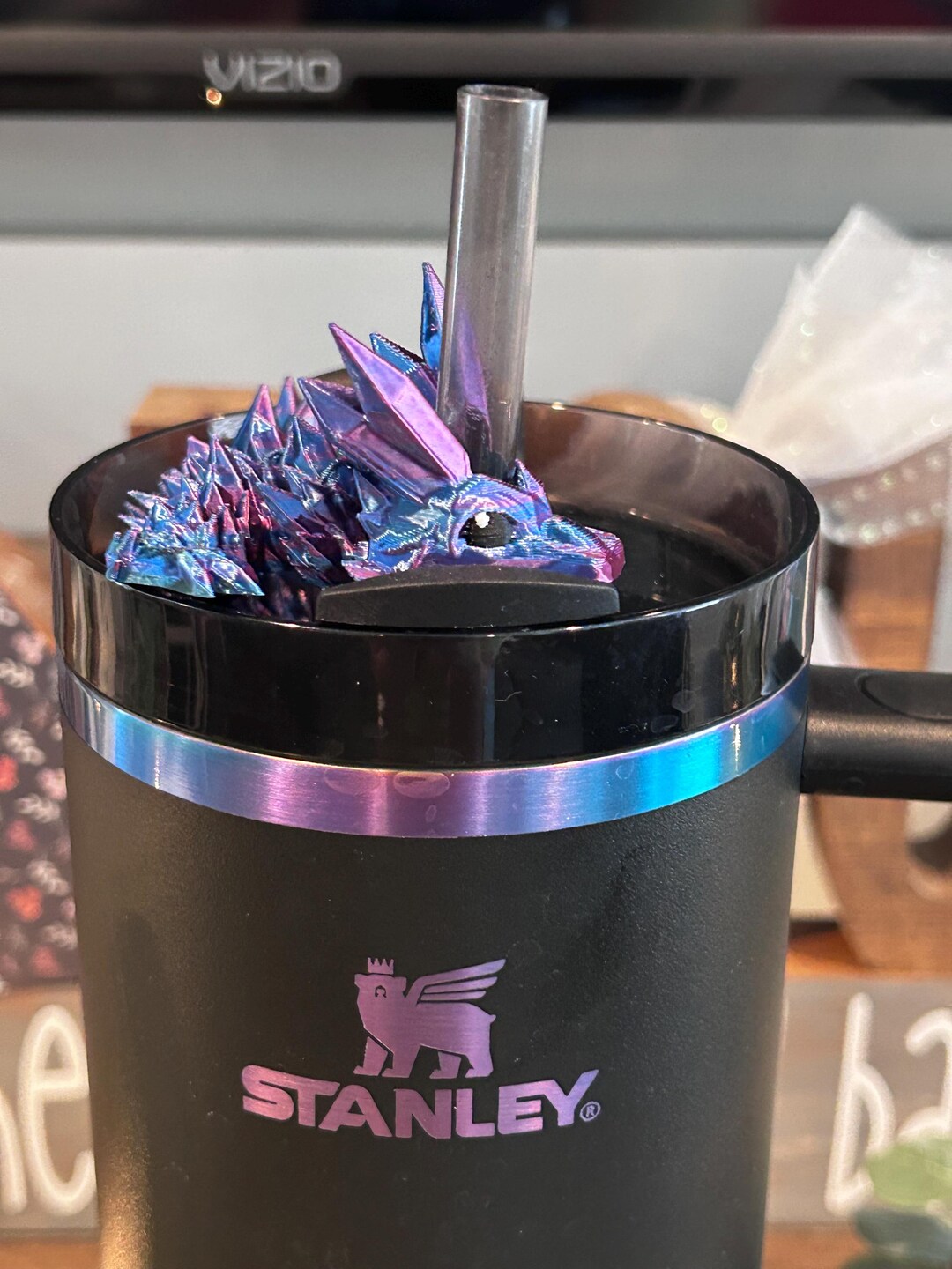 Crystal Tadling Dragon (updated) Stanley Topper! - Etsy UK