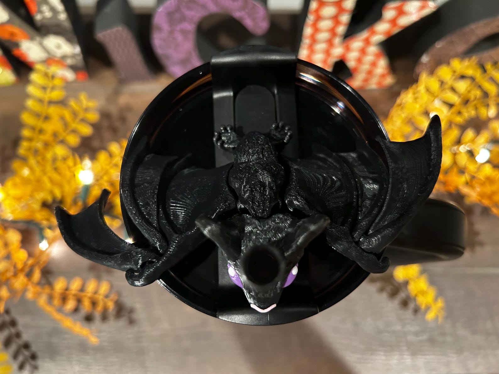 Bat Stanley Straw Topper: 10mm, Fits 40oz & 30oz Stanley Straws - Etsy