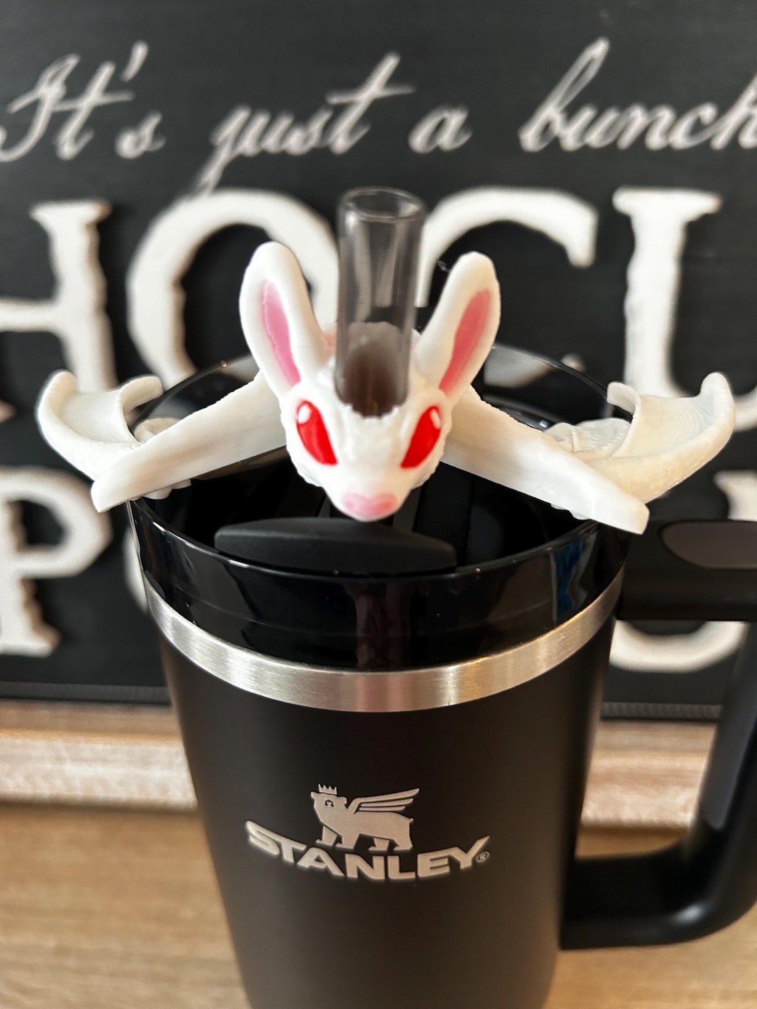 Batstarion Stanley Straw Topper - Etsy
