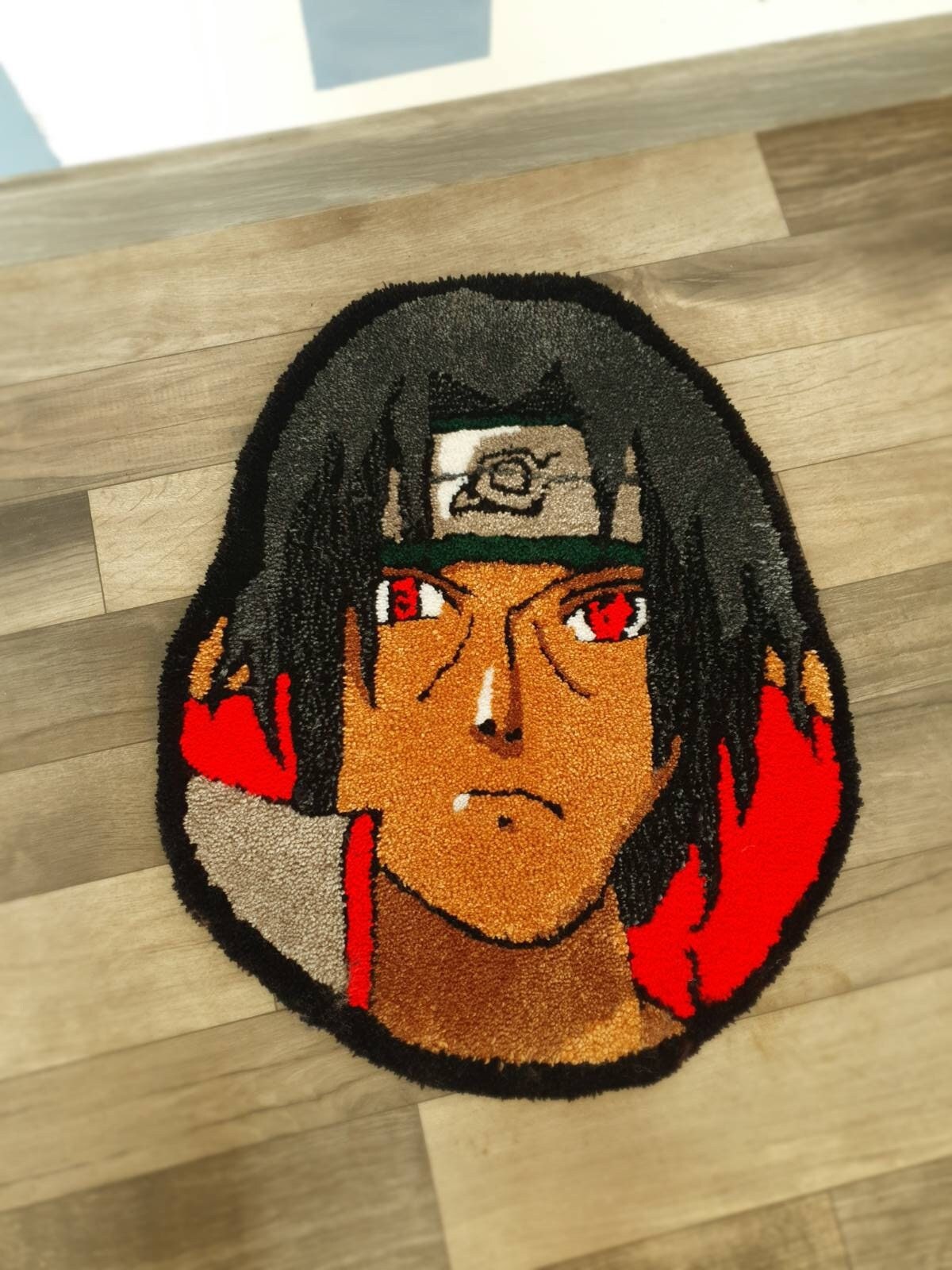 Custom Tuft Rug Itachi Uchiha Naruto Anime/ Custom Tufted Rug/ Amime ...