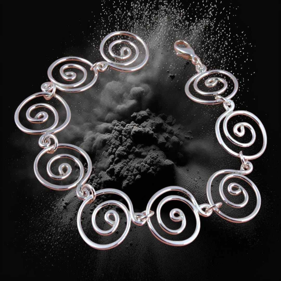 Maxi Swirl Bracelet - Etsy