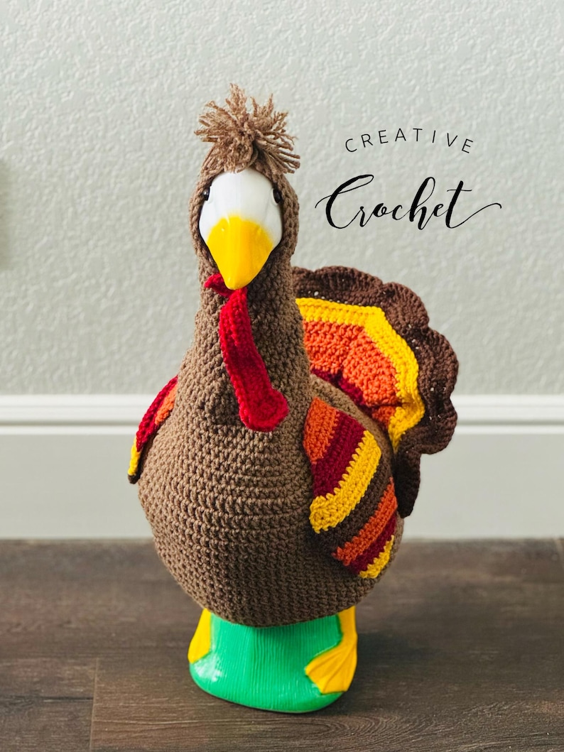 Thanksgiving Turkey Goose Outfit – Fall Porch Goose Clothing – Autumn ...