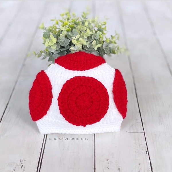 Toad Mario Hat - Etsy