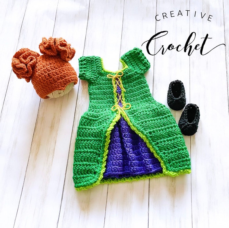 Deluxe Set Hocus Pocus Inspired | Baby Girl Costume | Baby Shower Gift ...