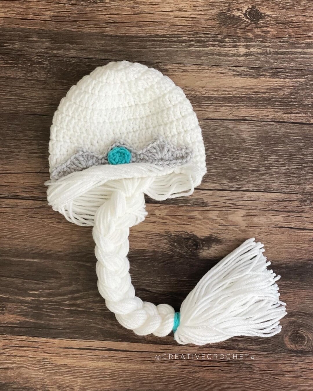Ice Queen Frozen Inspired Baby Hat | Winter Queen | Baby Hat ...