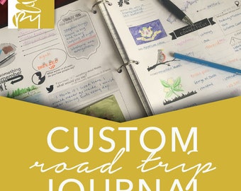 Road Trip Vacation Travel Journal Printables US States: | Etsy