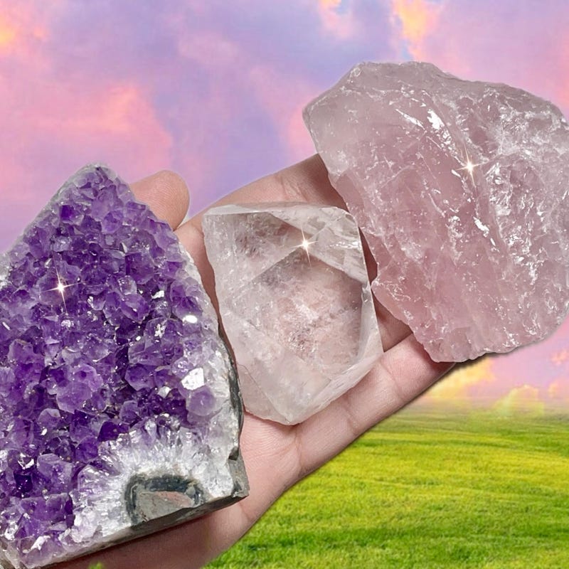 Raw Crystals - Etsy