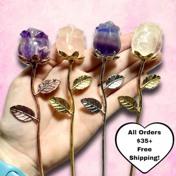 Clear Crystal Stems - Etsy