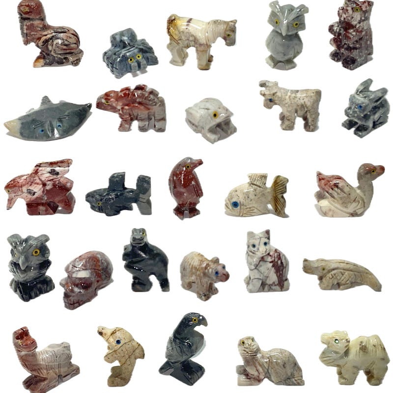 Stone Animal Totem Beads - Etsy