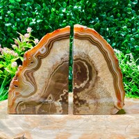 Agate Bookends - Etsy