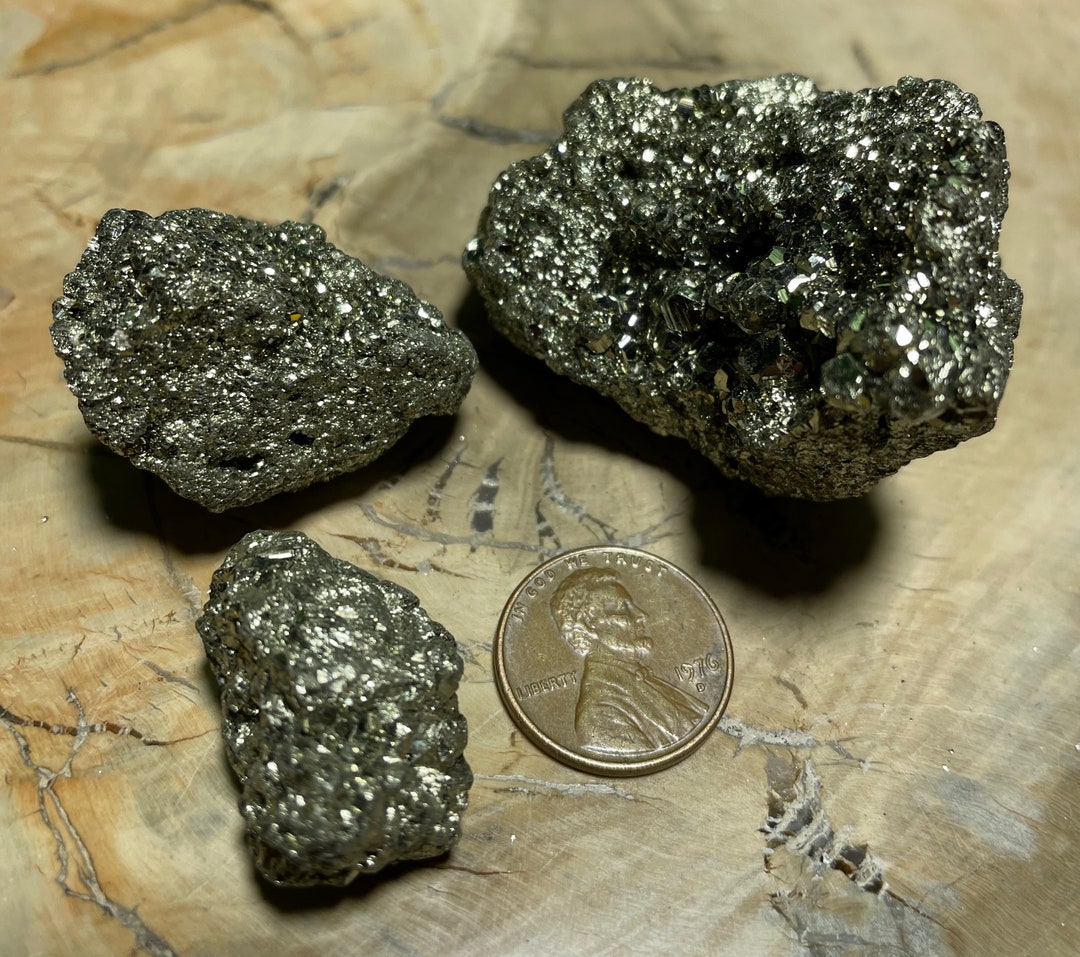 Grade A Rough Pyrite Pieces, Natural, Raw Peruvian Pyrite, Small Pyrite ...