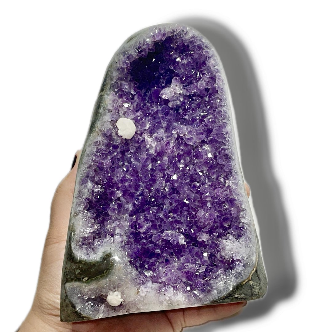 Polished Amethyst Crystal Cluster: Cut Base Freeform - YOU PICK - Etsy