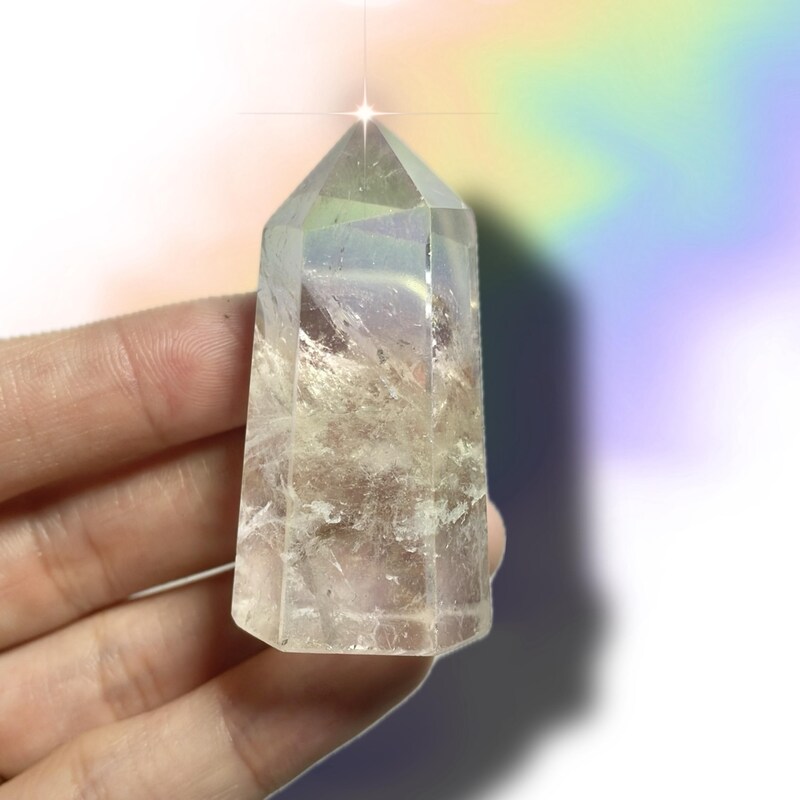 Iridescent Crystal - Etsy