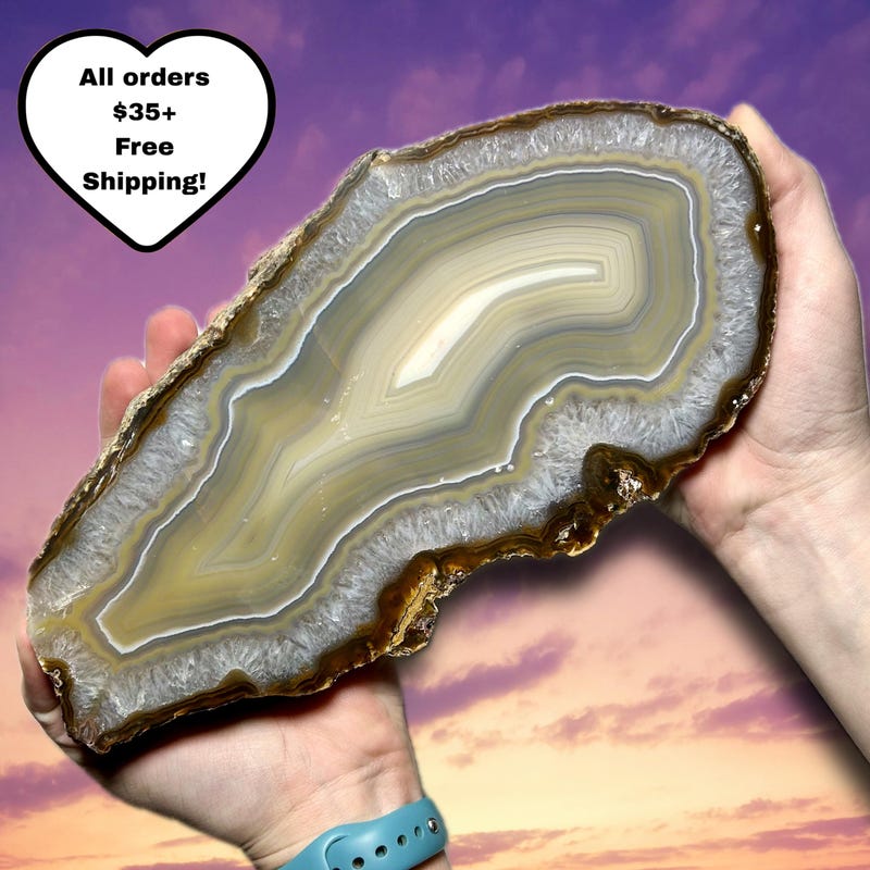 Large Slab of Geode - Etsy
