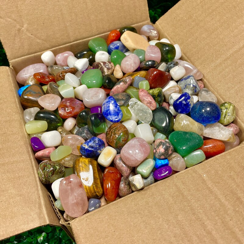 Tumbled Gemstones - Etsy