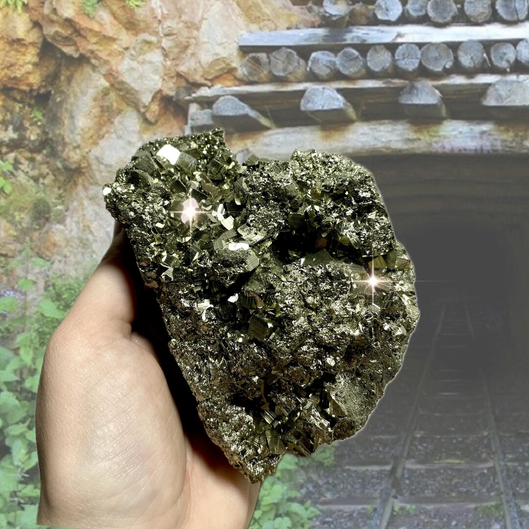 Natural Rough Pyrite Chunks | Sparkling ‘fool’s Gold’ Mineral Specimens ...