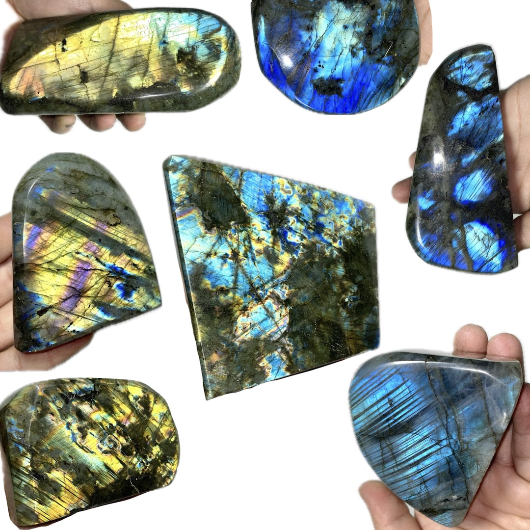 Flashy Labradorite Free Forms | Rainbow Flash Labradorite Free Forms ...