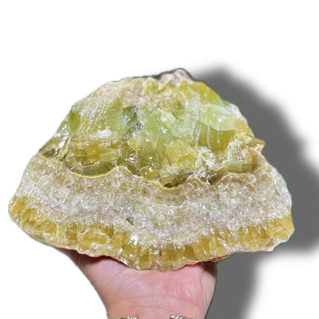 Rough Calcite Chunks | Natural Rough Calcite | Green Calcite, Root Beer ...