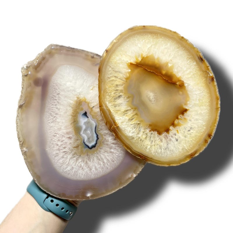 Druzy Crystals With Stand - Etsy