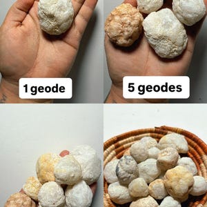 1"- 2" Unbroken Geodes | 2lb, 5lb, & 10lb Lots | 1pc, 5pc, 10pc, 20pc ...