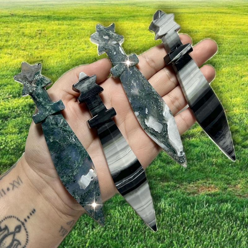 Crystal Dagger - Etsy