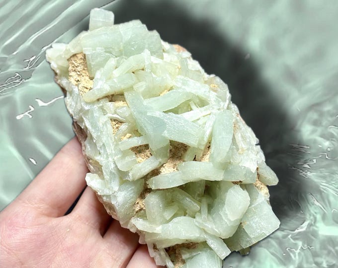 Natural Blue Barite Clusters | Blue Barite Crystal Specimens | Raw ...