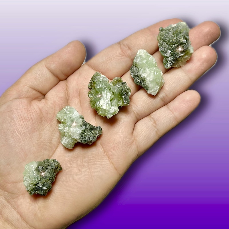 Raw Prehnite - Etsy