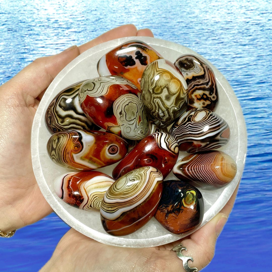 BEST SELLING Healing Sardonyx Tumbled Pocket Stones | Choose Your Size ...