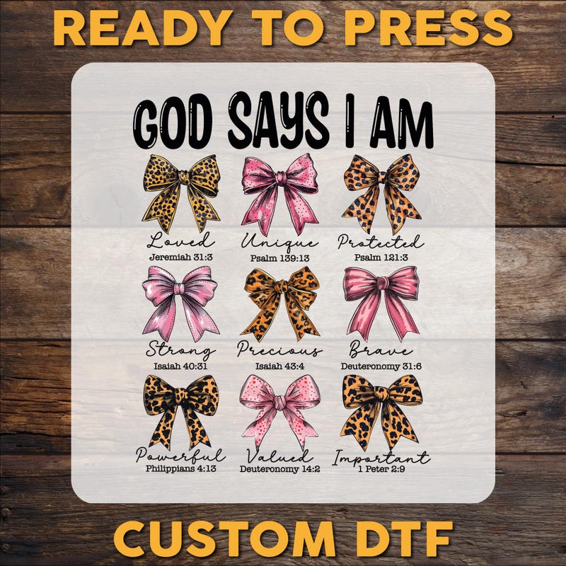 Scripture Iron on Transfer - Etsy