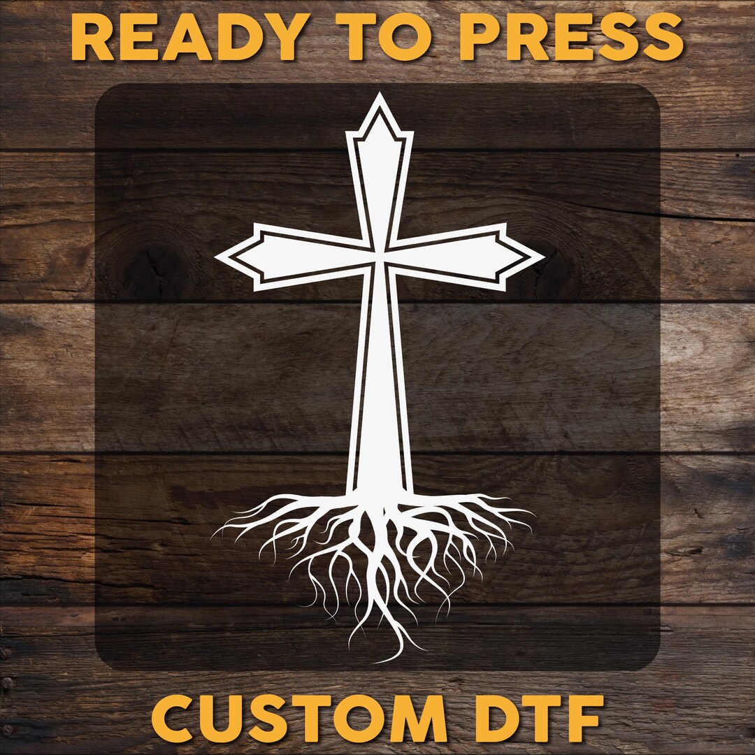 Root Your Faith in Jesus DTF Transfer: Christian Ready to Press - Etsy