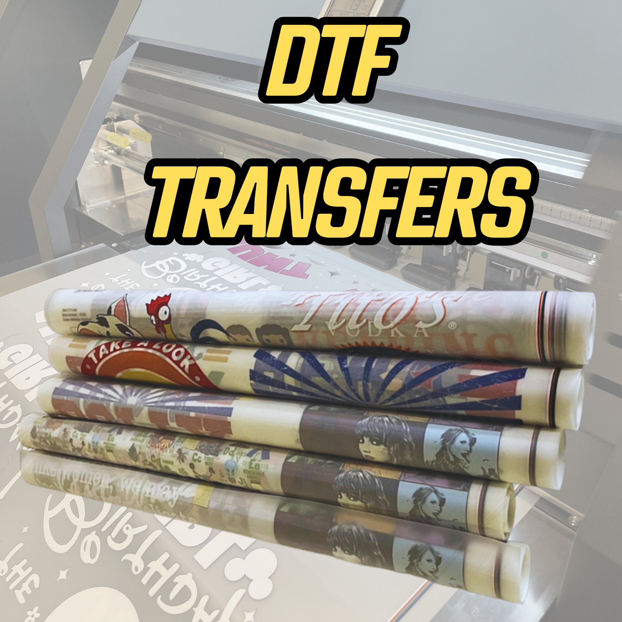 I'm Voting for the Convicted Felon DTF Transfer, Trump 2024 Ready to Press, Full Color DTF Print ...