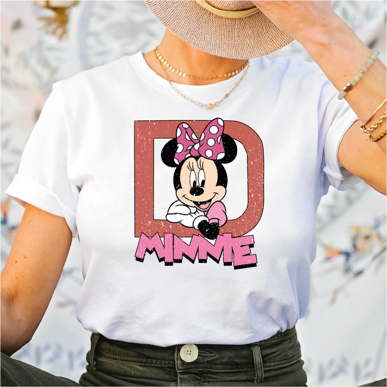 Retro Minnie Mouse DTF Transfer: Disneyworld Ready to Press - Etsy