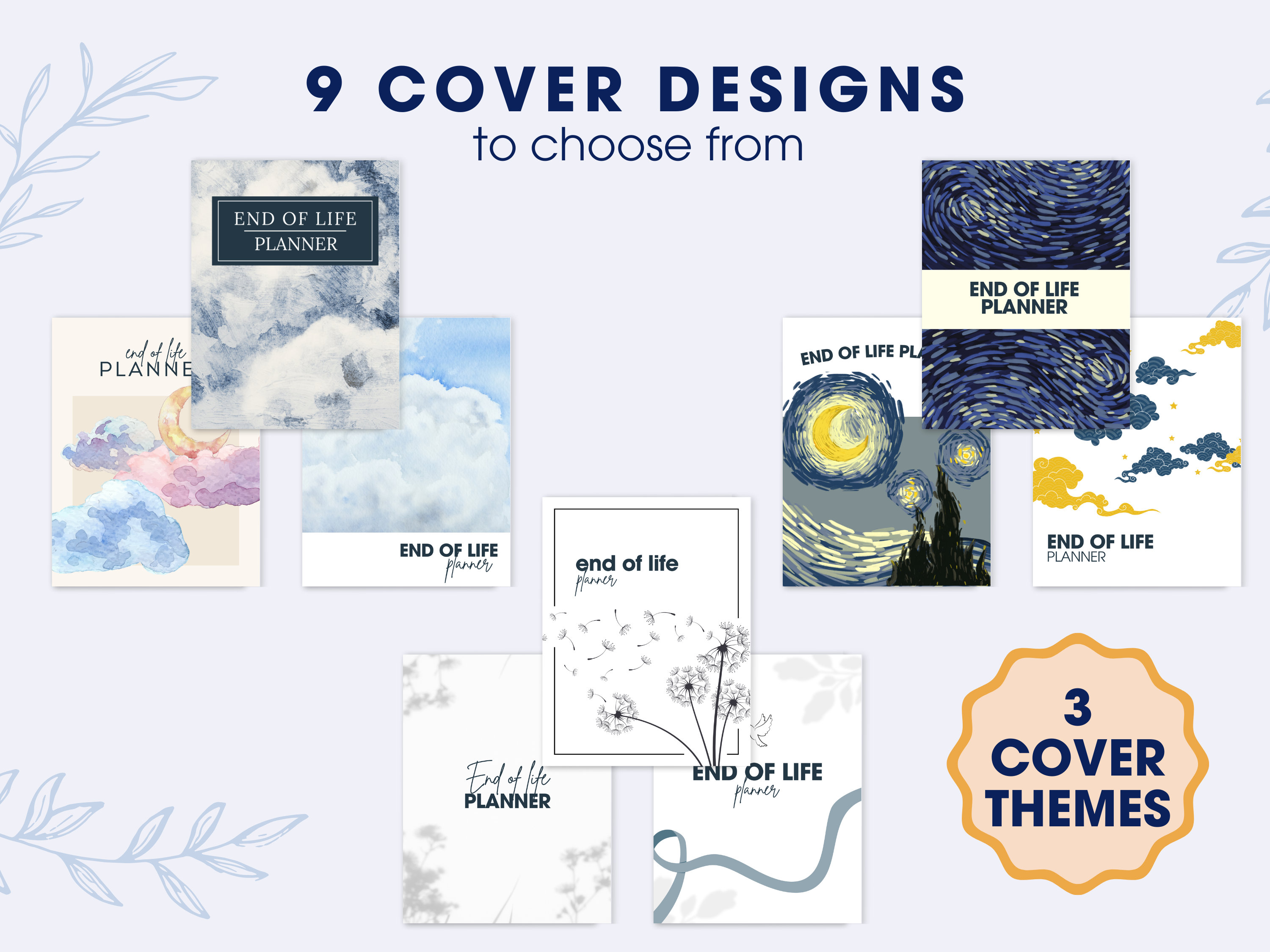 End of Life Planner Fillable Printable PDF, What If Binder Bundle, Just ...