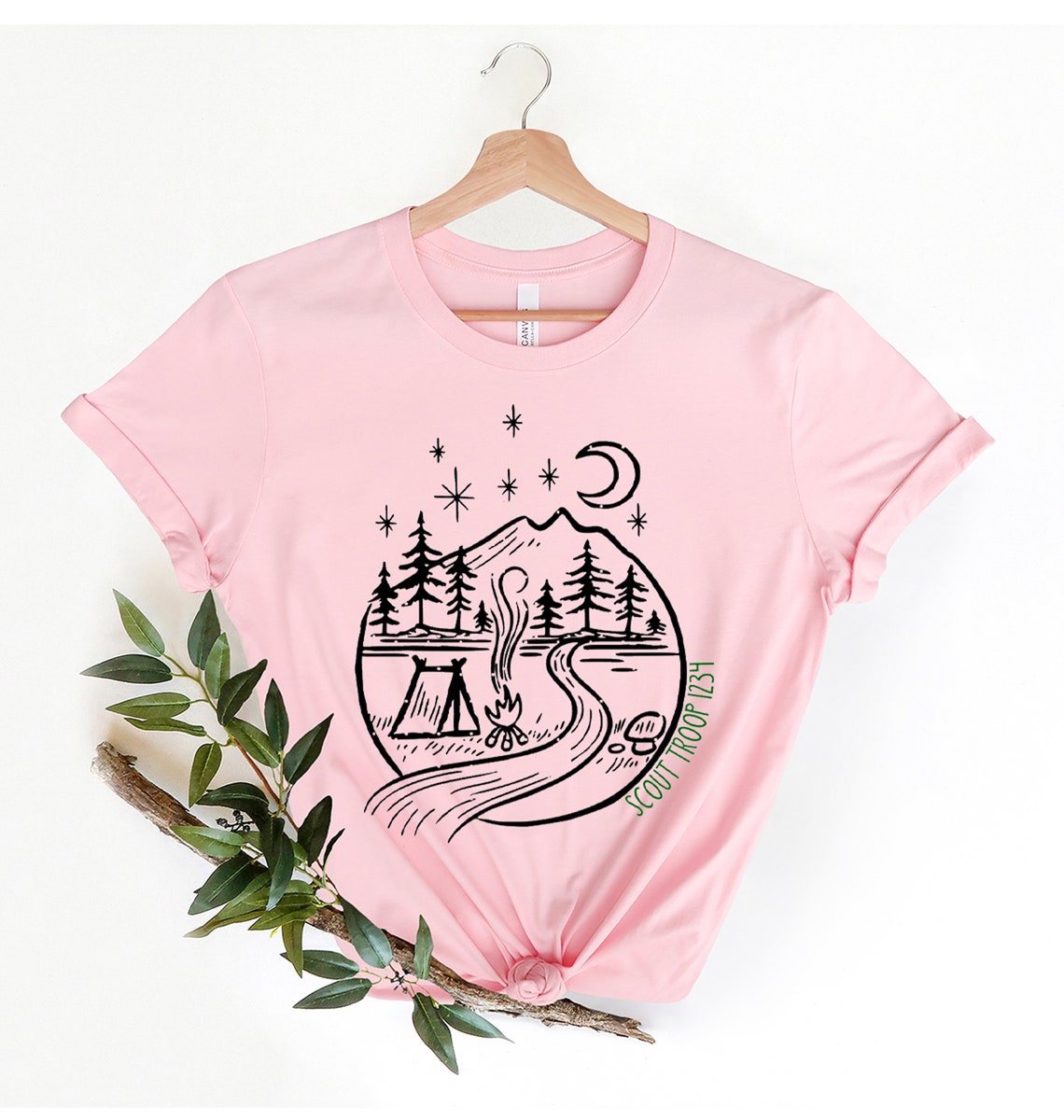 Scout Leader Shirt, Troop Scout Leader Gift, Camping Shirt, Camping ...