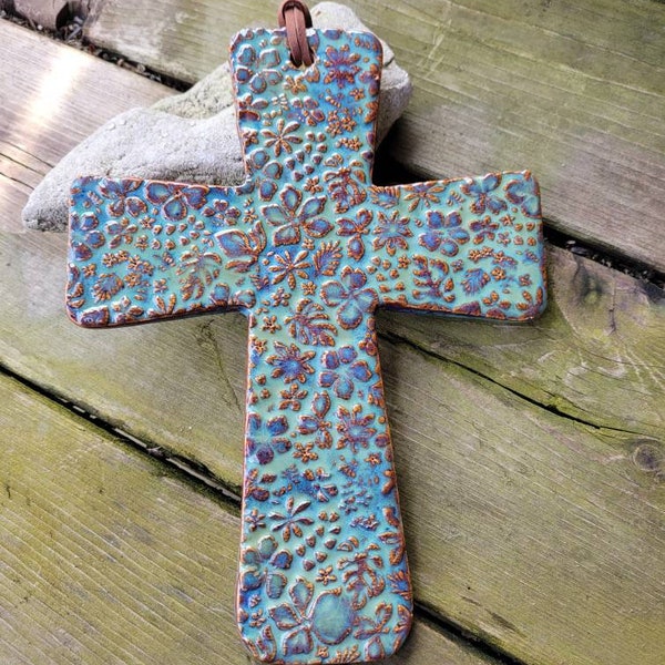 Pottery Cross - Etsy