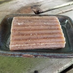 Handmade Ceramic Soap Dish: Raised Center Soap Holder - Etsy