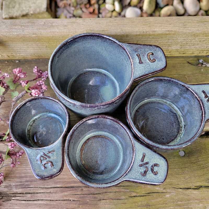 Ceramic Measuring Cups - Etsy