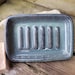 Handmade Ceramic Soap Dish: Raised Center Soap Holder - Etsy