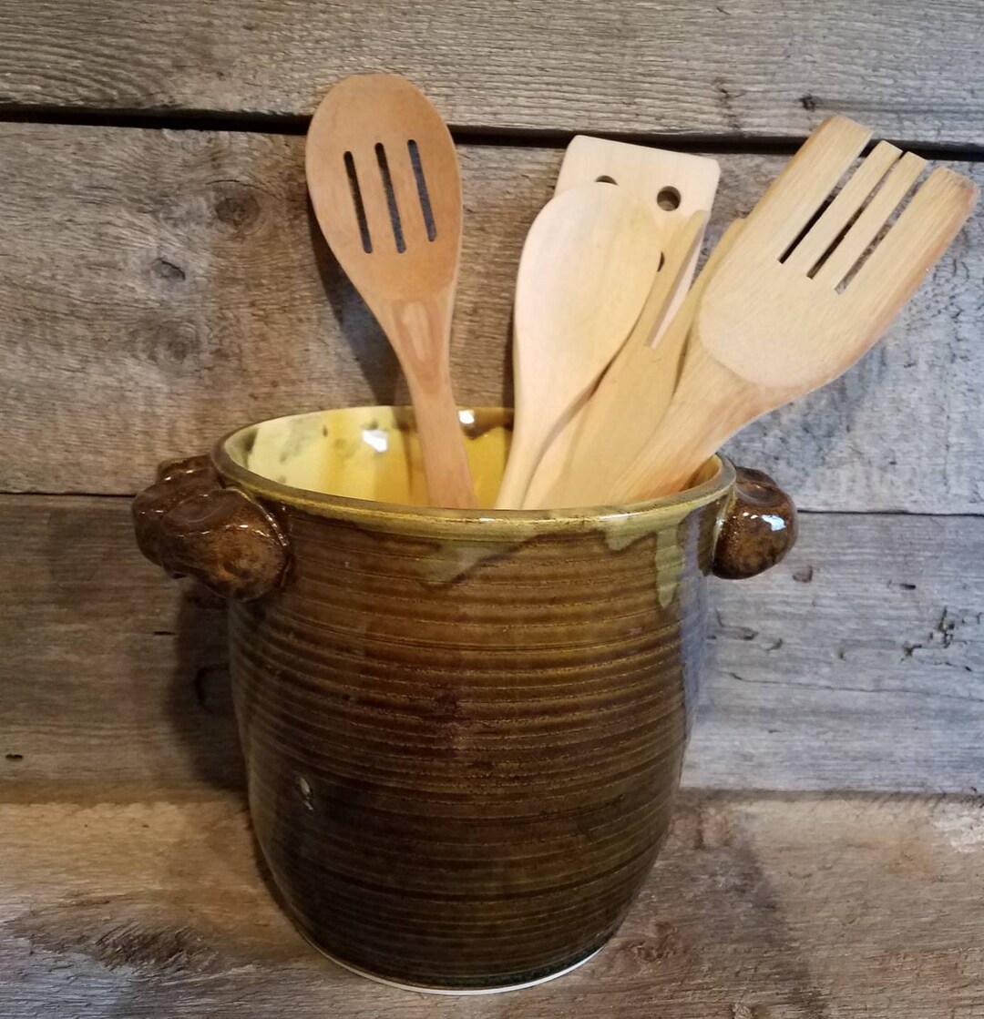 Pottery Utensil Holder Wine Chiller Decanter Vase Ready to - Etsy