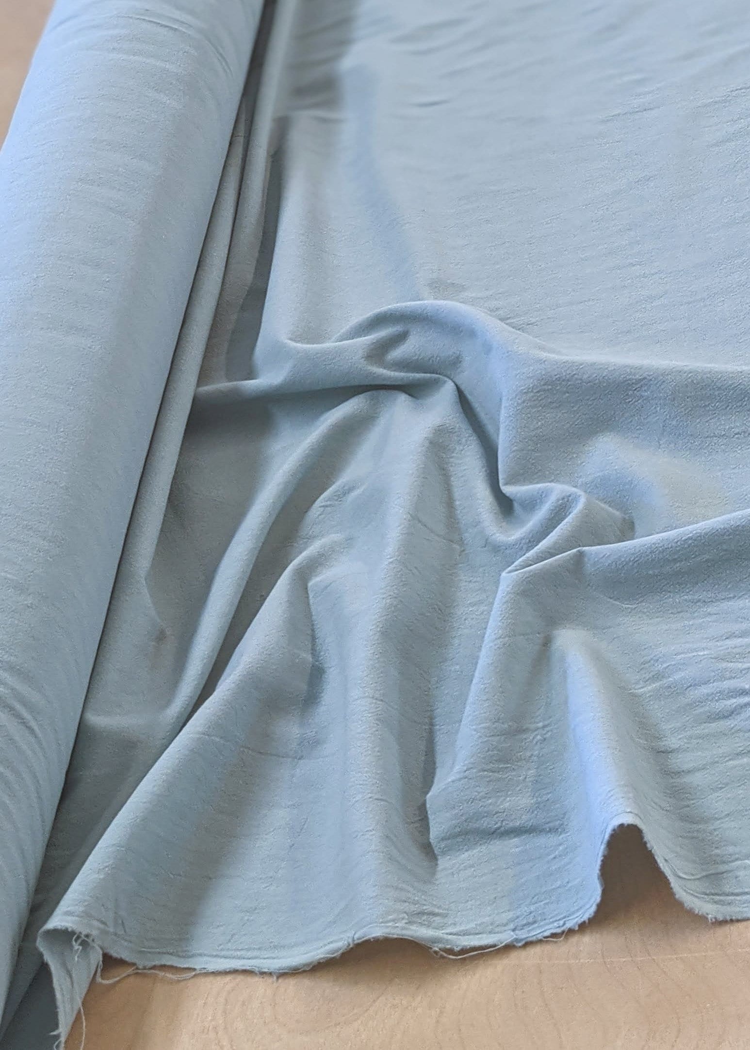 100% Organic Cotton Crepe Fabric by the Yard // Available in 6 | Etsy