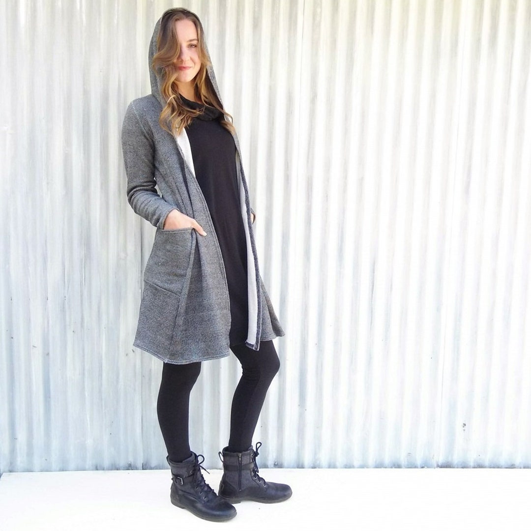 Organic Pocket Duster With Hood // Handmade in the USA // Bamboo ...