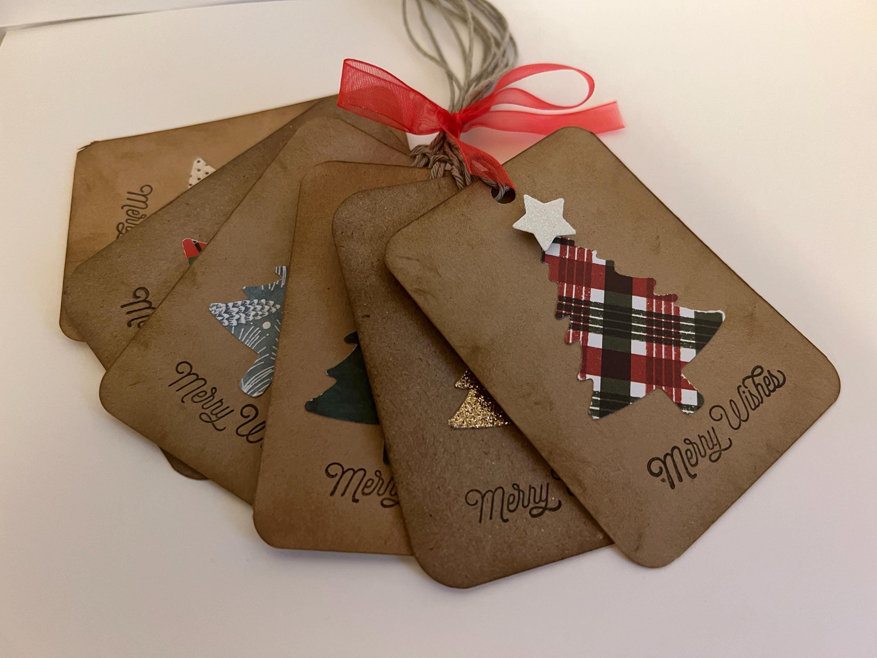 Snowman Christmas Gift Tags Handmade - Etsy
