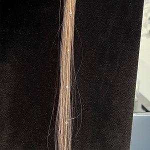 Swarovski Crystal Hair Extension Strands- to Be Bonded Into a Single ...