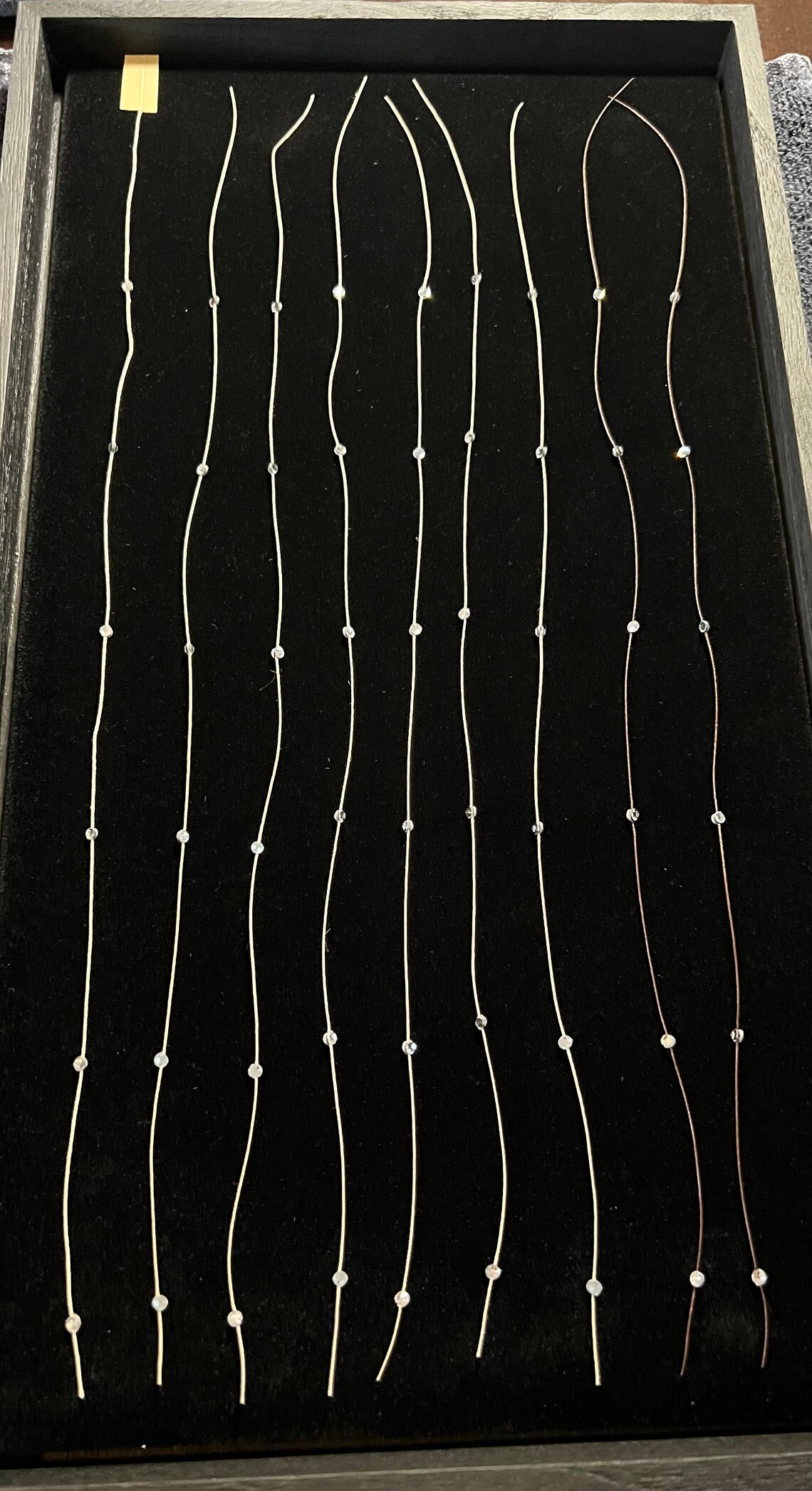 Swarovski Crystal Hair Extension Strands- to Be Bonded Into a Single ...